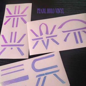 Updated Hive Runes Variety Vinyl Decal Combo Set - Etsy