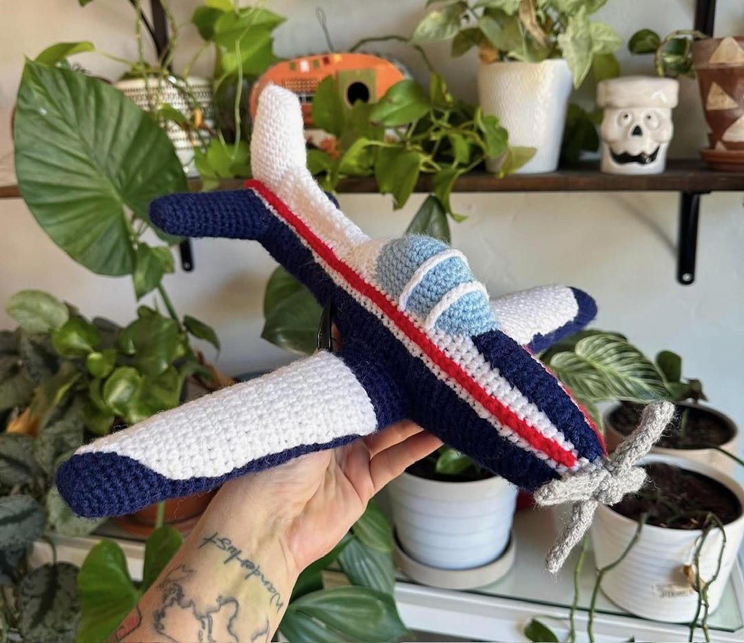 T-6 Texan II Crochet Pattern - Etsy