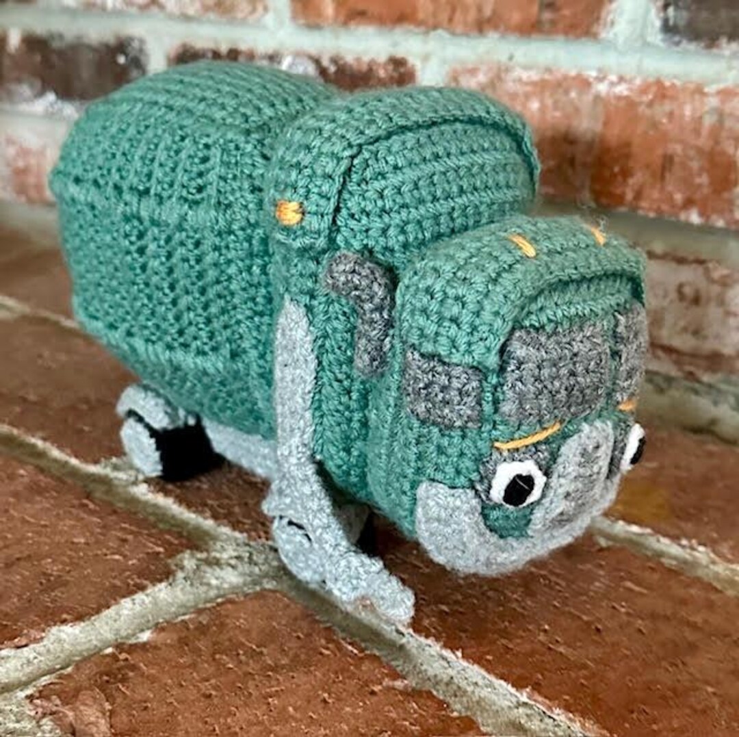 Garbage Truck Crochet Pattern - Etsy