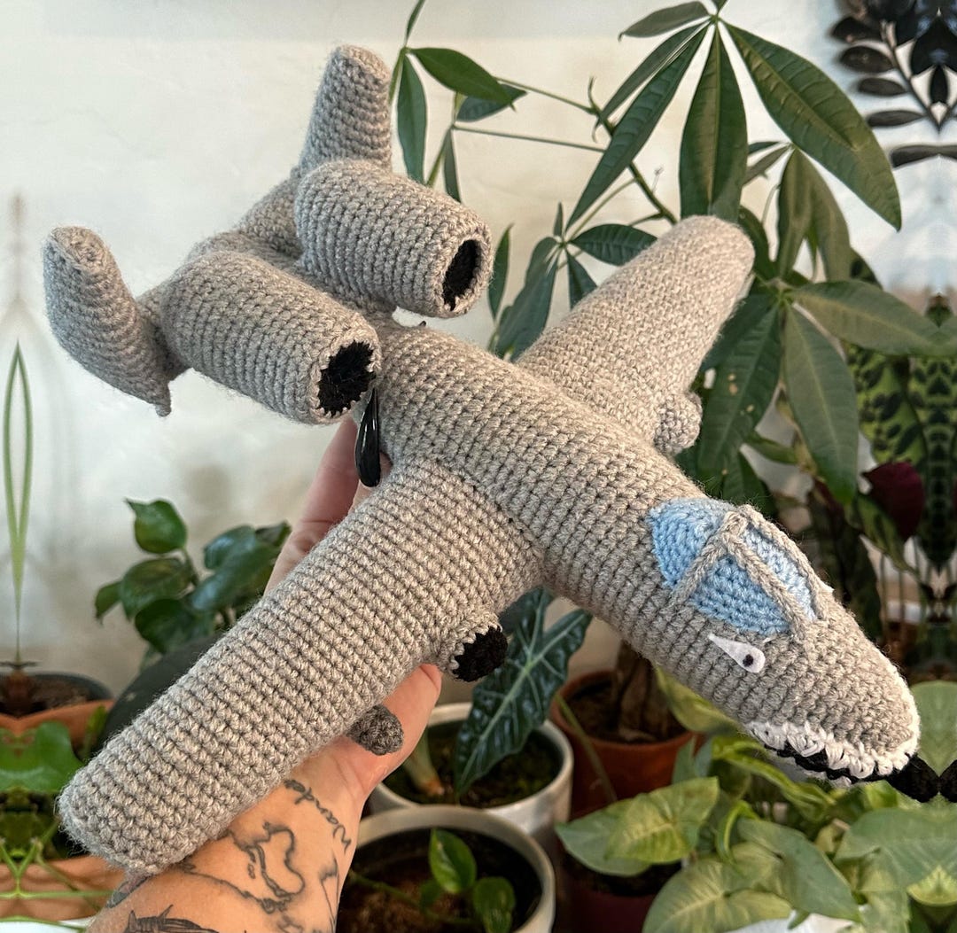 A-10 Warthog Crochet Pattern - Etsy