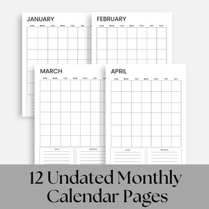 ADHD Planner - Printable Adult ADHD Journal - Life Planner for ADHD ...