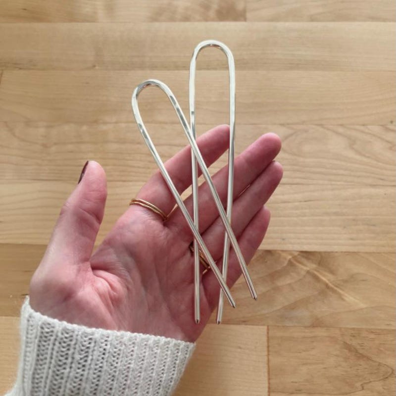 Metal Hair Pin - Etsy