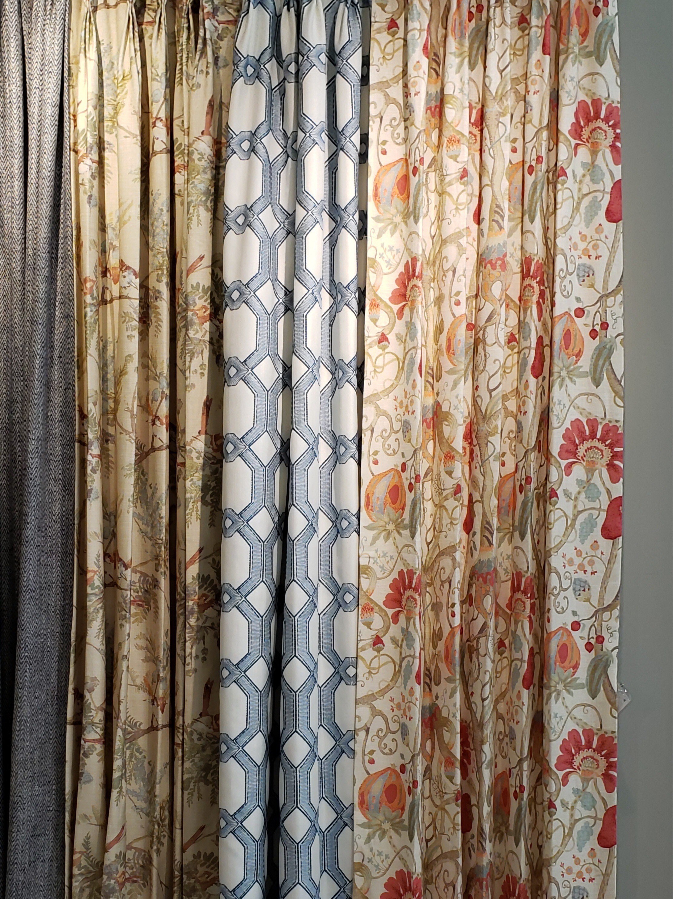 Elizabeth Vintage Rose Curtains Drapery Panels Floral Pattern - Etsy