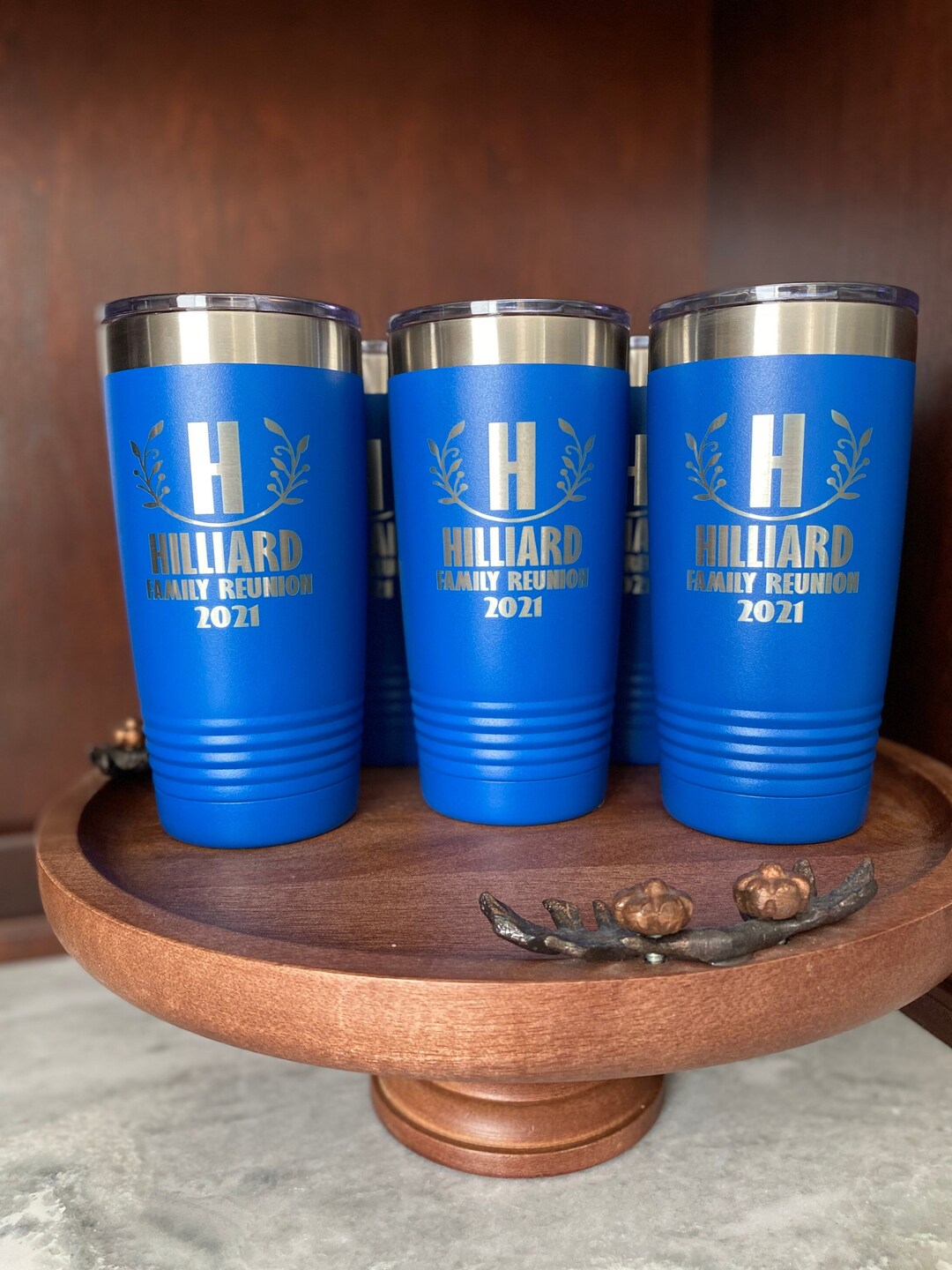 Family Reunion Favor, Insulated Vacation Tumbler Customized With Family ...