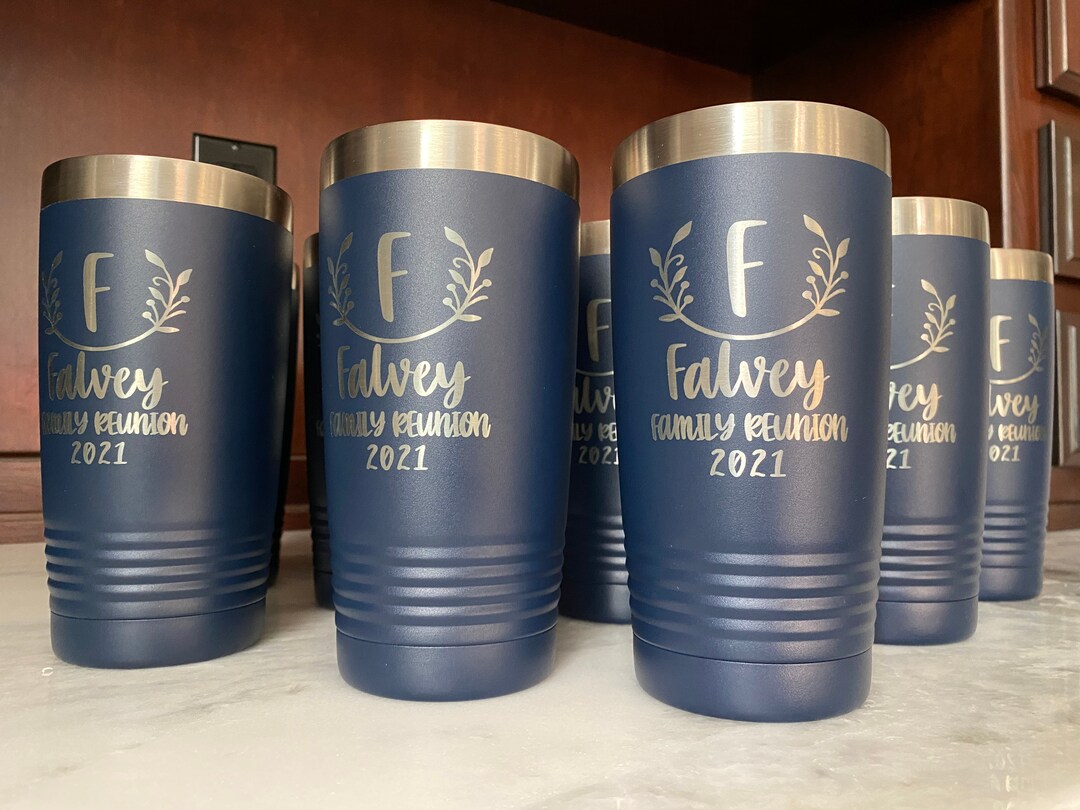 Customized Family Reunion Insulated Tumbler, Large Wine Tumbler or ...