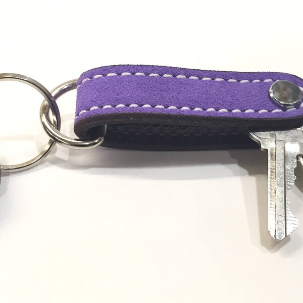 Purple Keychain - Etsy