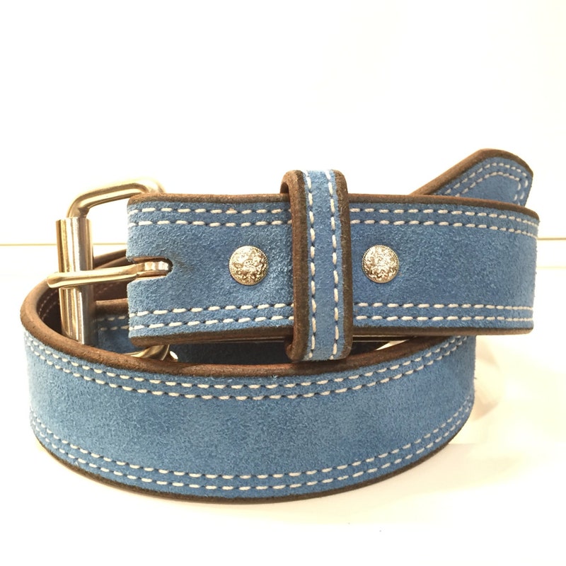 Blue Belt - Etsy