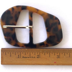Tortoiseshell Belt Buckle - Etsy