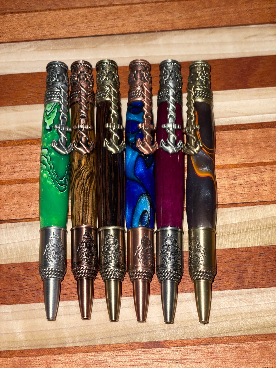 Nautical Twist Pens - Etsy