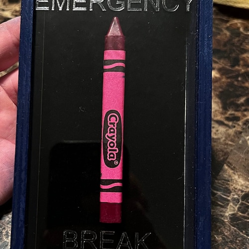 Marine Corps Emergency Crayon Display - Etsy