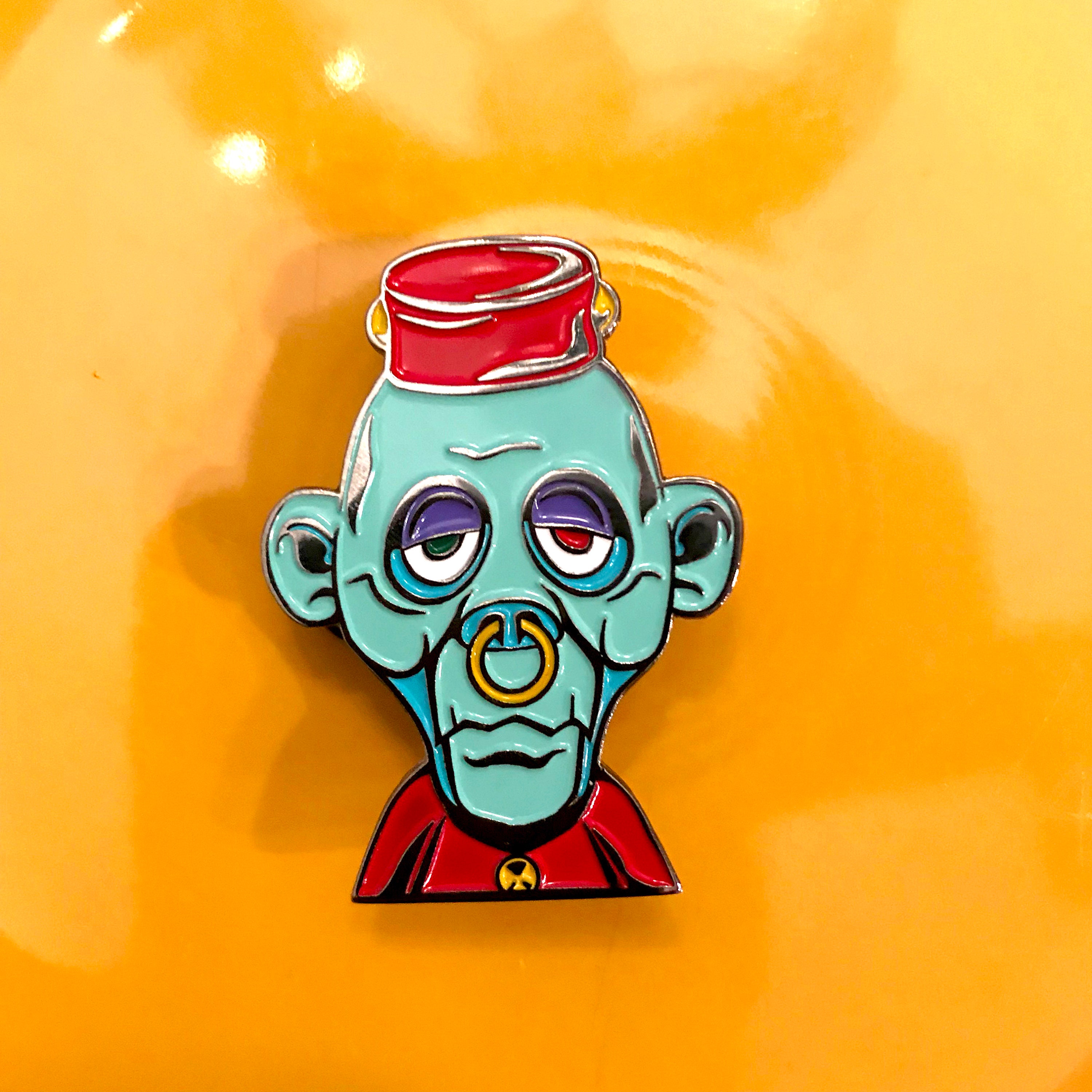 Zombie Bellhop: Mad About Monsters Collector Series- Soft Enamel Pin ...