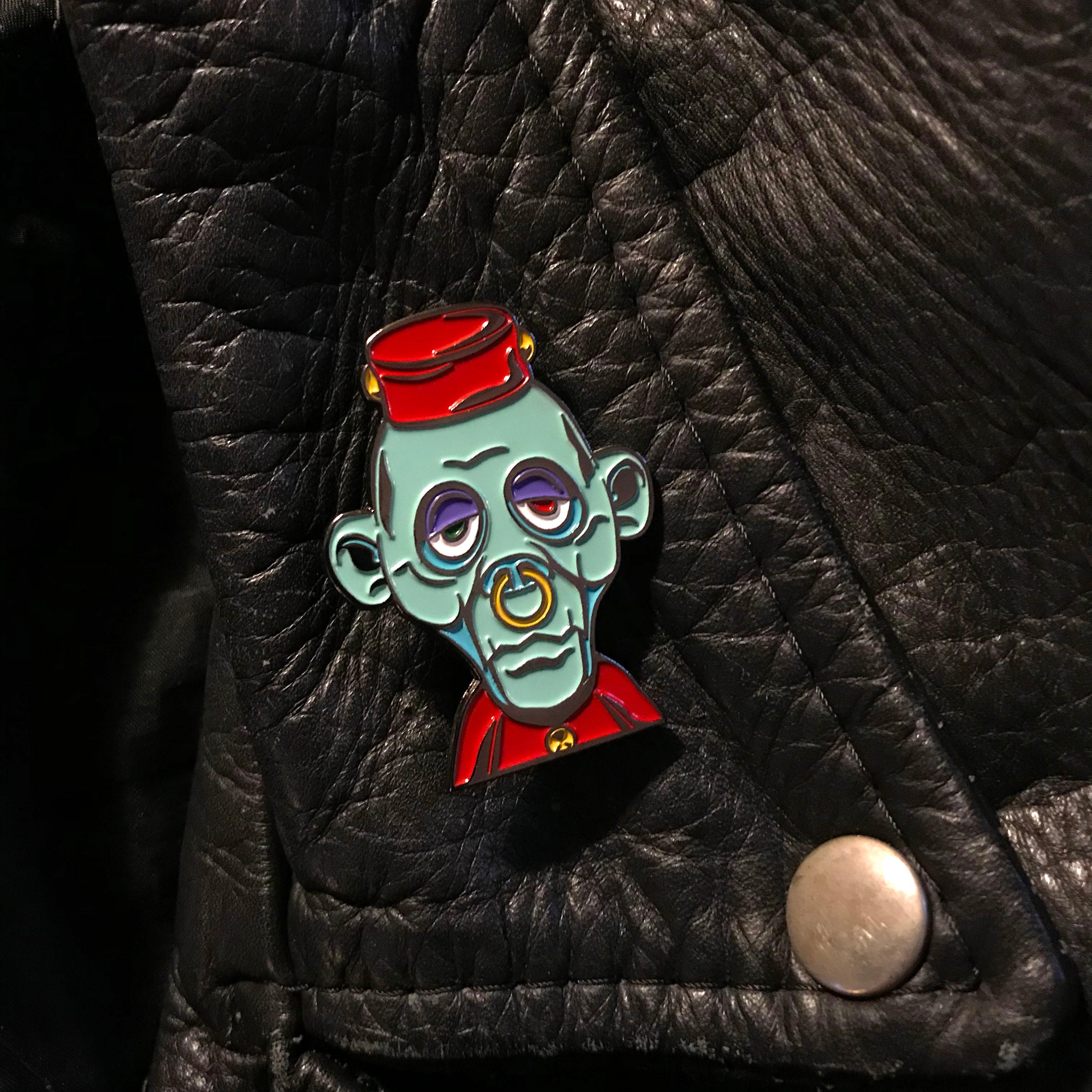 Zombie Bellhop: Mad About Monsters Collector Series- Soft Enamel Pin ...