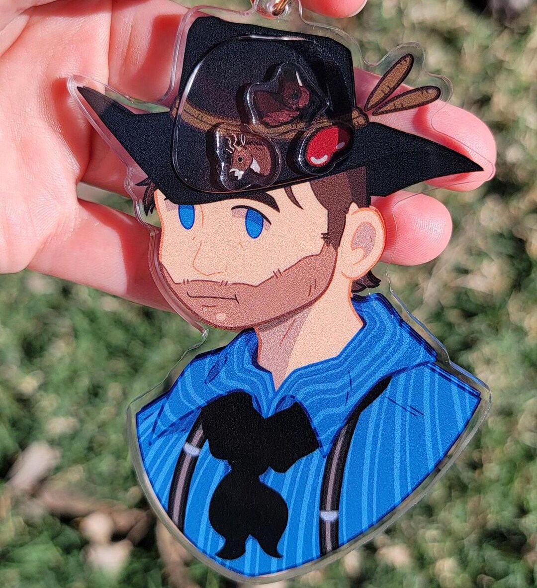 Arthur Morgan RDR2 SHAKER KEYCHAIN 4in PREORDER - Etsy