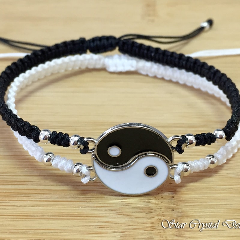 Yin Yang Bracelet Couples - Etsy