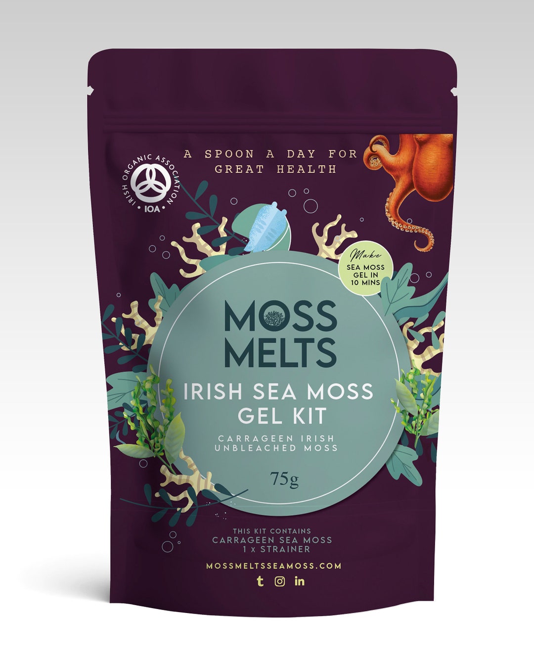 Irish Sea Moss Gel Kit - Etsy