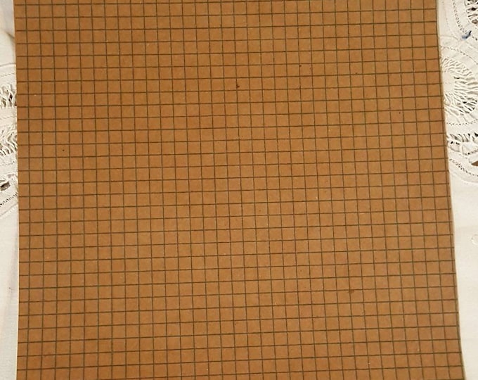 Kraft Paper, Brown Paper, Graph Paper, Brown Graph Paper, 8.5 X 11 ...