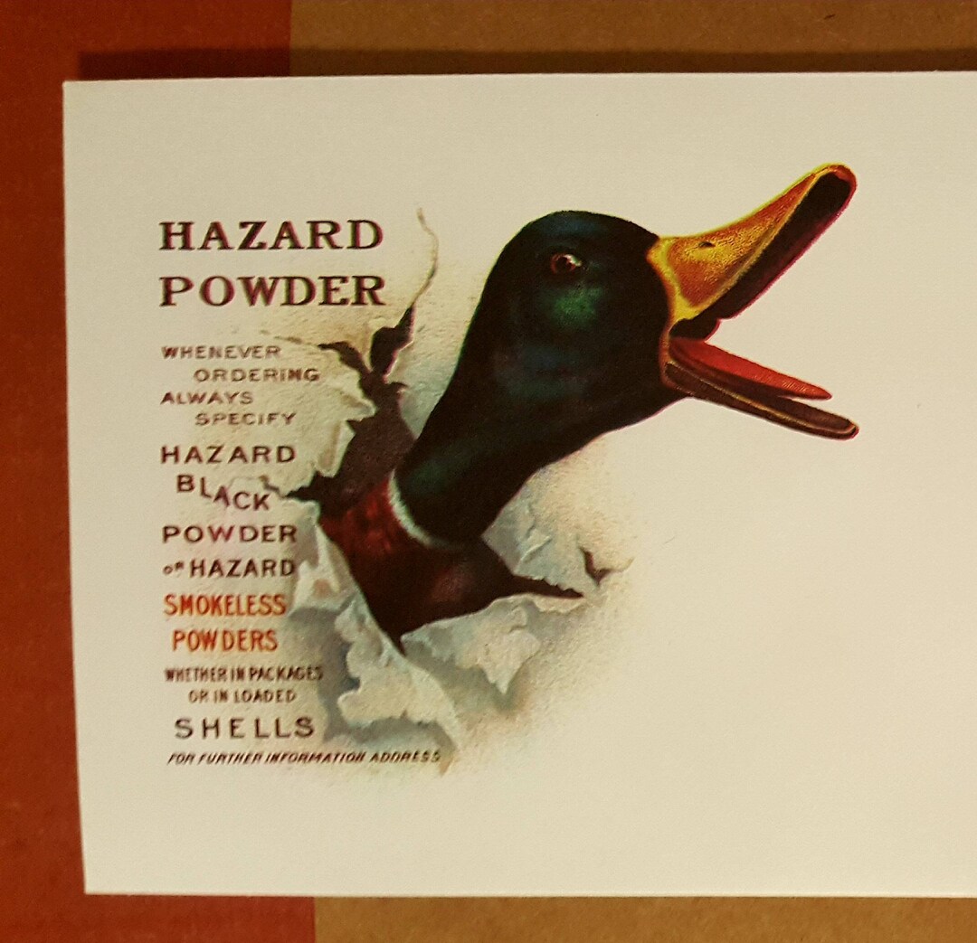 Vintage Hazard Powder Business Envelopes Set of 4 - Etsy