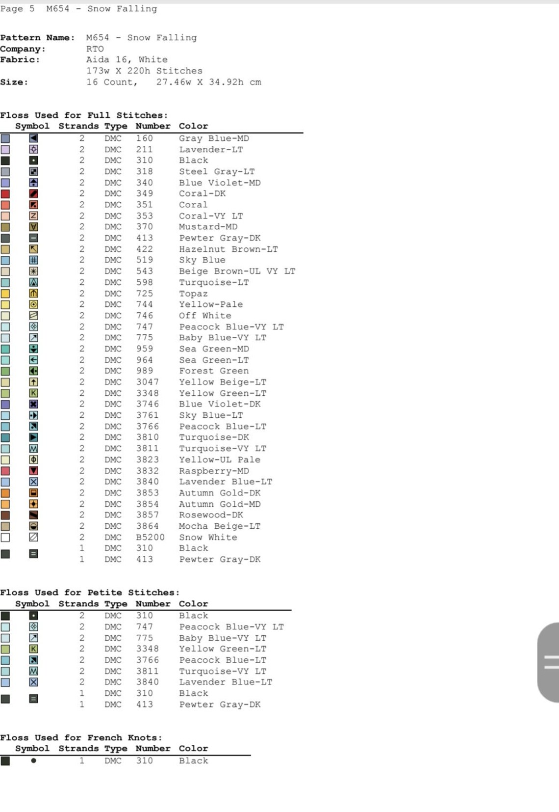 Snow Falling PDF - Etsy