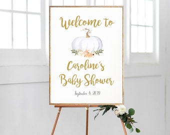 Baby shower signs | Etsy