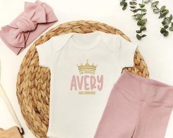Baby Girl Coming Home Outfit Baby Girl Clothes Personalized Newborn Girl Outfit Name Take Home ...