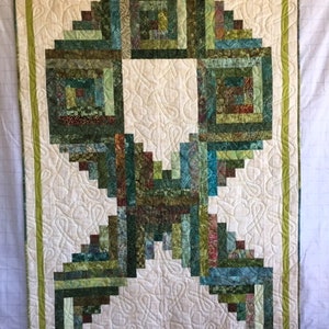 Cancer Ribbon Quilt - Etsy