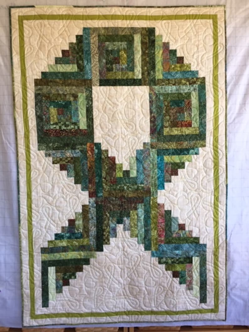 Cancer Ribbon Quilt - Etsy