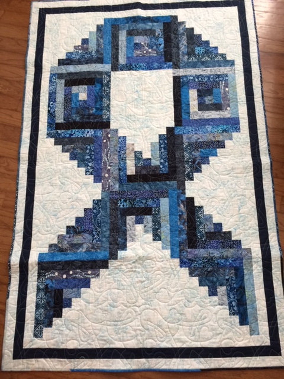 Cancer Ribbon Quilt - Etsy
