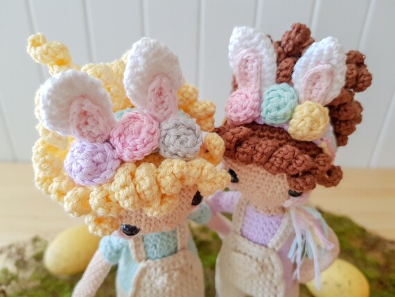 Toys Toys & Games Amigurumi, Doll, Rabbit, Easter PDF Pattern Edith ...