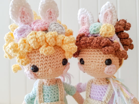 Toys Toys & Games Amigurumi, Doll, Rabbit, Easter PDF Pattern Edith ...