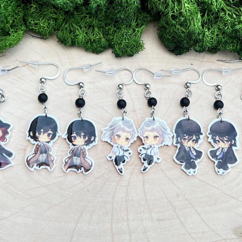 Bungou Stray Dogs Keychain - Etsy