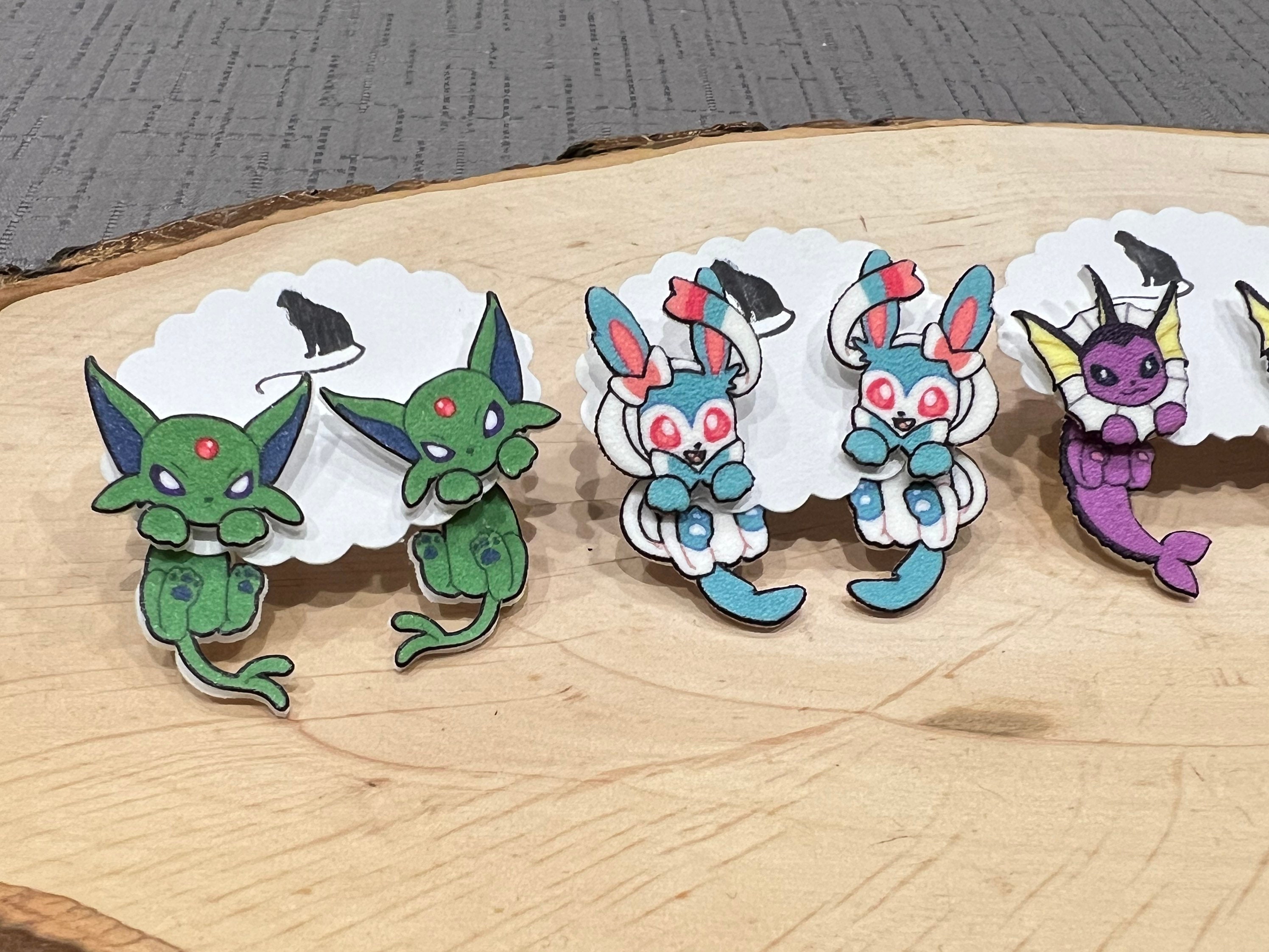 Pokemon Inspired Eevee Ear Plugs Comic Manga Anime Gaming - Etsy UK