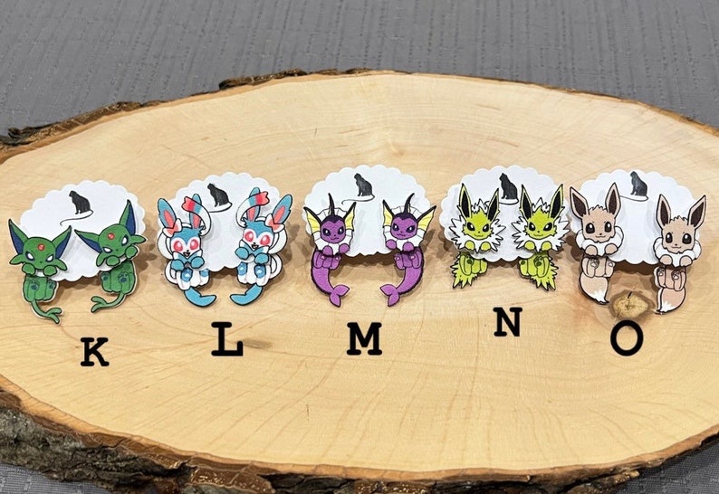 Pokemon Inspired Eevee Ear Plugs Comic Manga Anime Gaming - Etsy UK