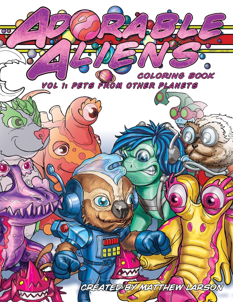 Adorable Aliens Volume 1: Pets From Other Planets - Etsy