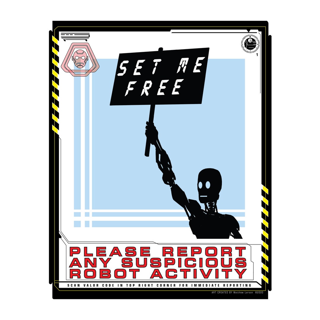 Please Report Any Suspicious Robot Activity. Protest - Etsy