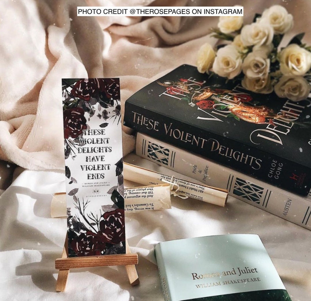 ROMEO & JULIET CLASSICS Bookmark - Etsy