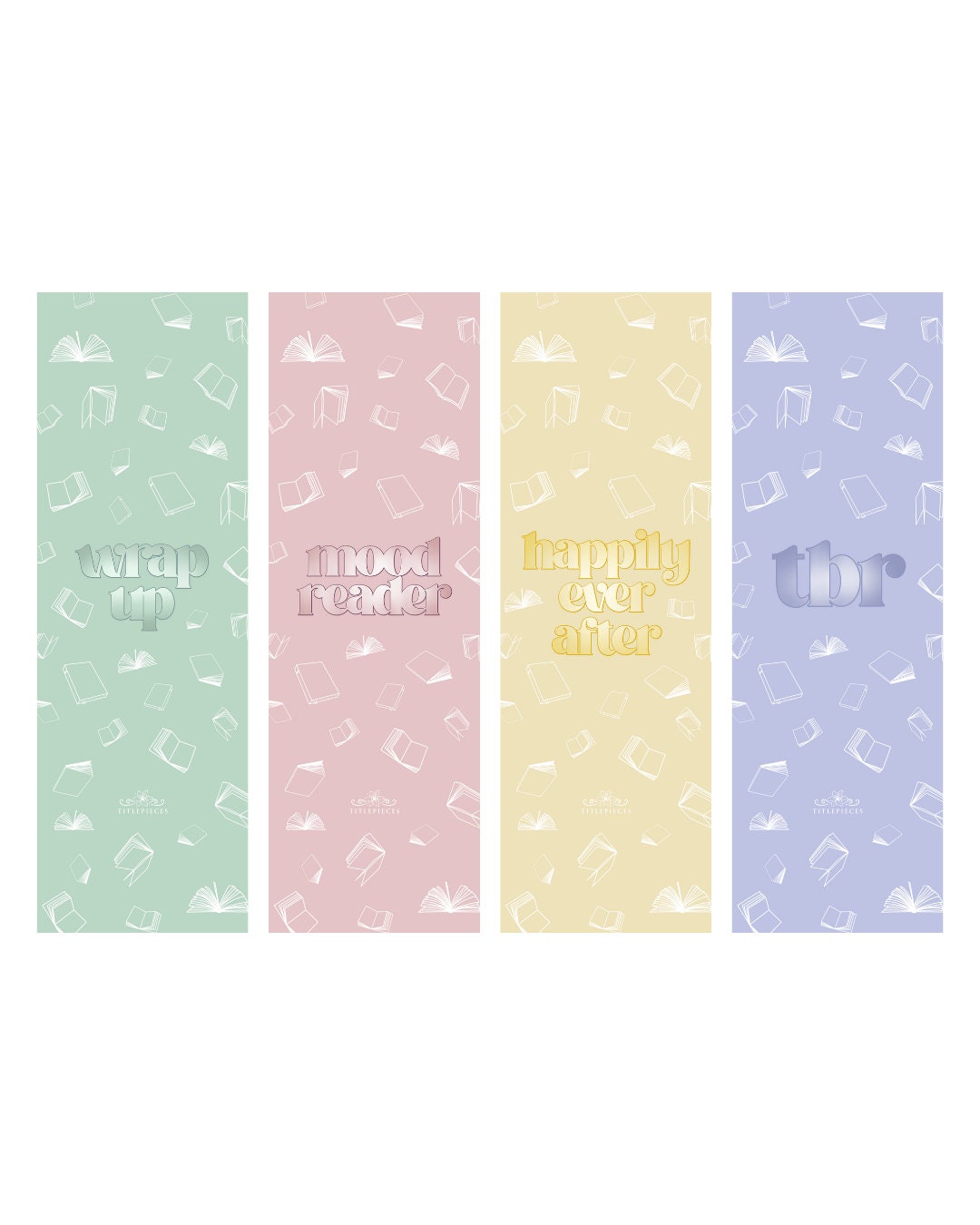 READER'S BASICS Bookmark Set - Etsy