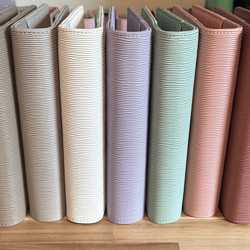 Vegan Leather A5 Binders - Etsy