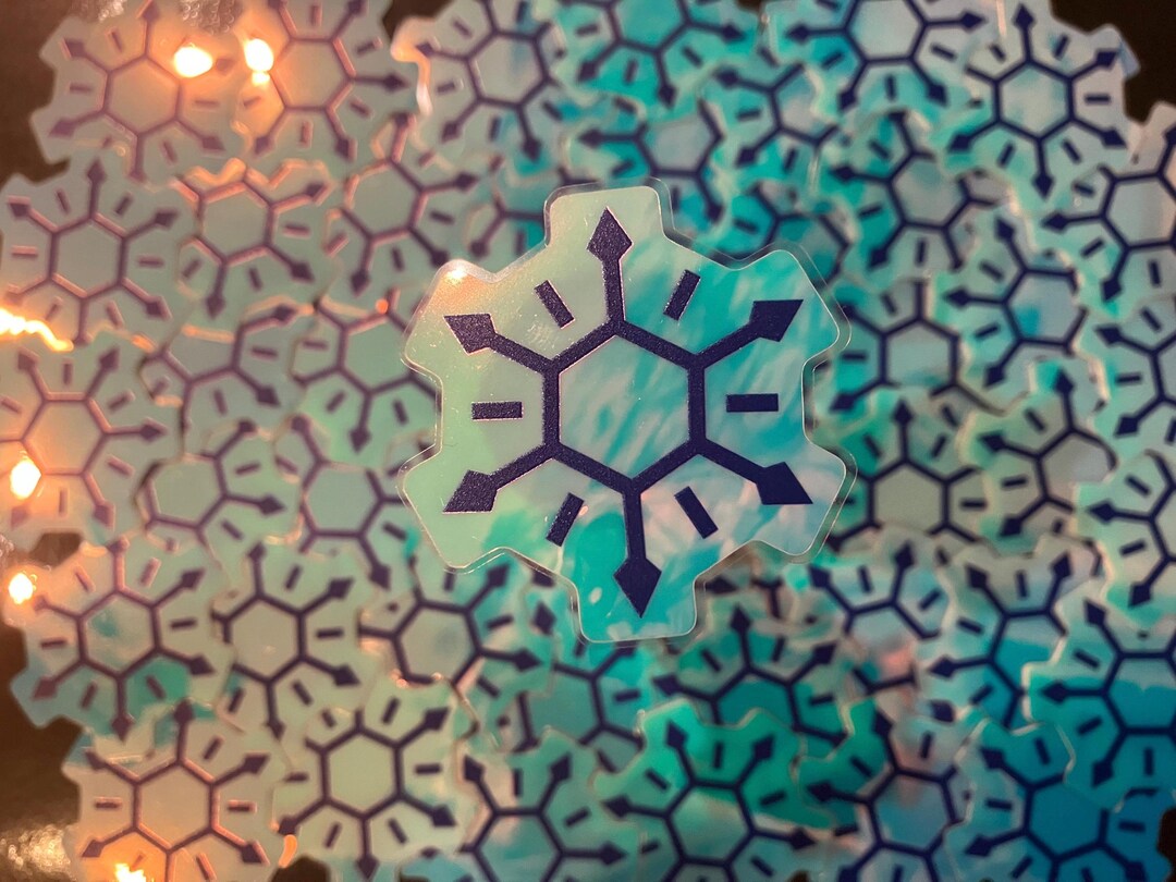 PMD Time Gear Holographic Glow in the Dark Stickers - Etsy