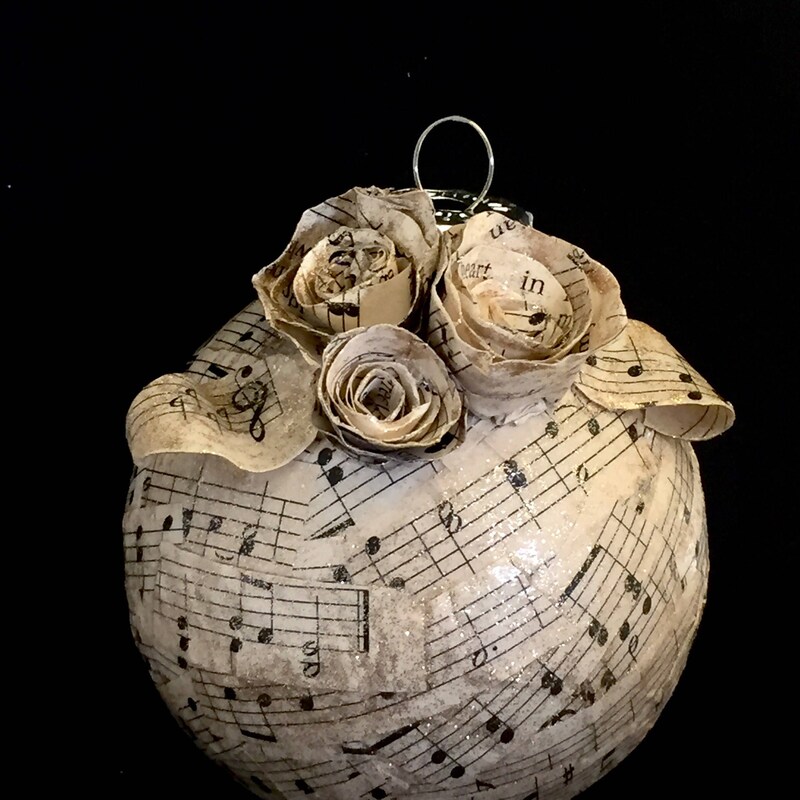 Music Themed Christmas Ornaments - Etsy