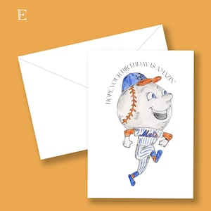 New York Mets Birthday Card - Etsy