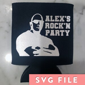 SVG File: Dwayne "the Rock" Johnson, Koozie, Cake Topper, Photo Booth ...