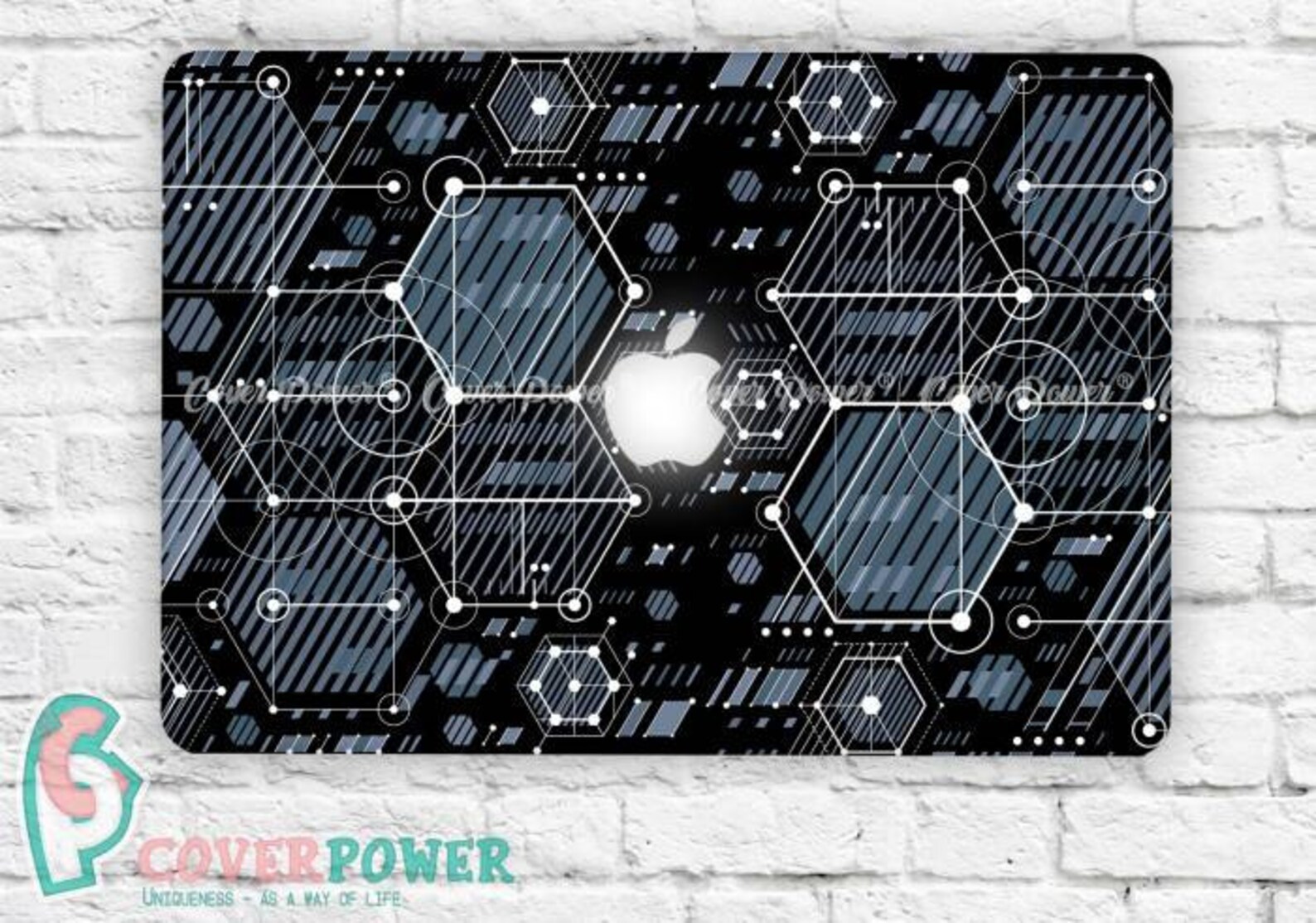 Abstract Geometric Macbook Vinyl Decals Macbook Air Sticker - Etsy