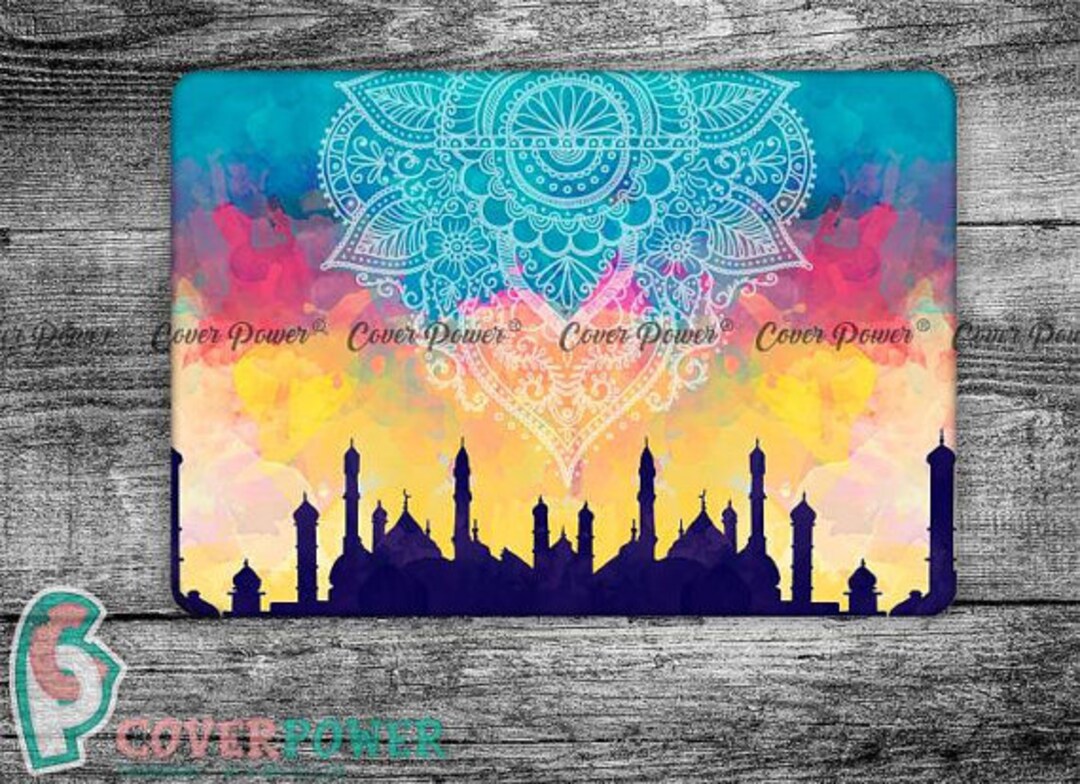 Laptop Skin MANDALA Watercolor Bohemian Notebook Vinyl Decal Dell Hp ...