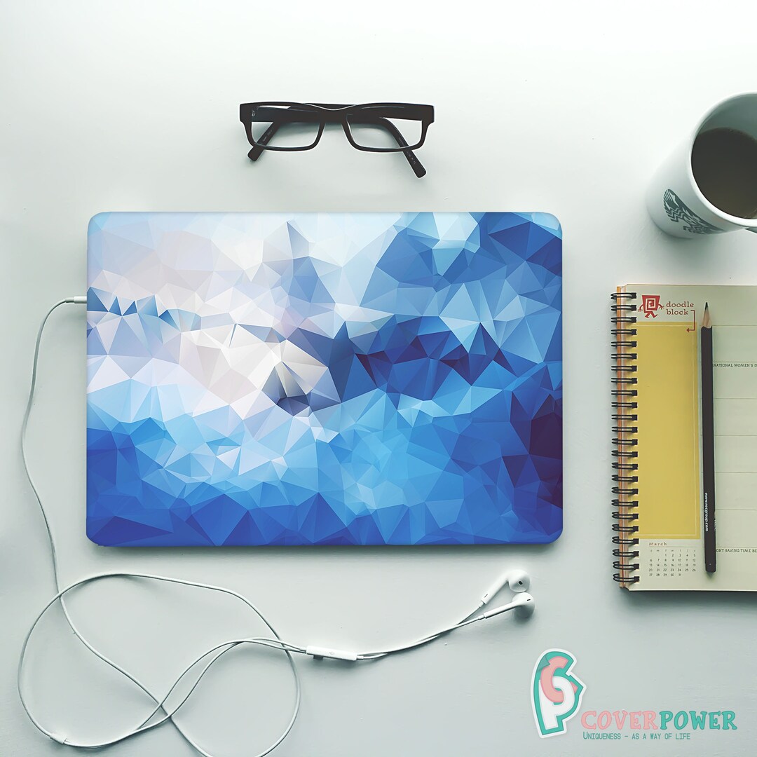 Abstract Geometric Laptop Skin Triangle Notebook Vinyl Decal Dell Hp ...