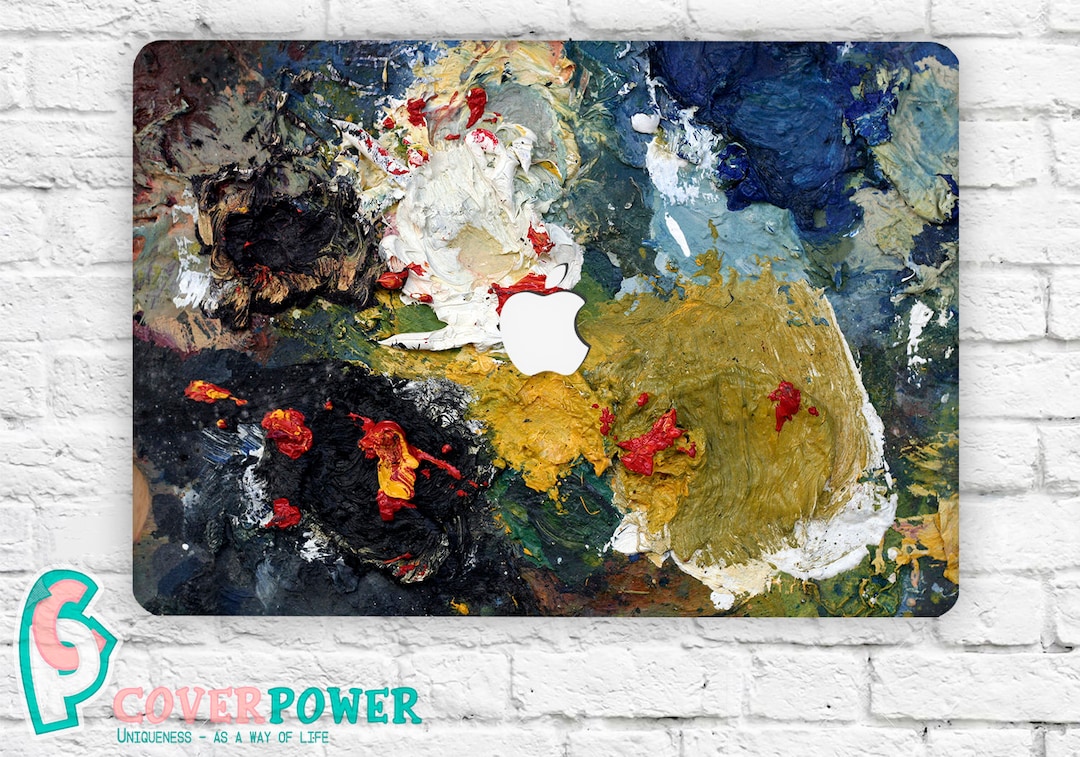 Paint MacBook Skin Vinyl Decals. Watercolor MacBook Air Sticker ...