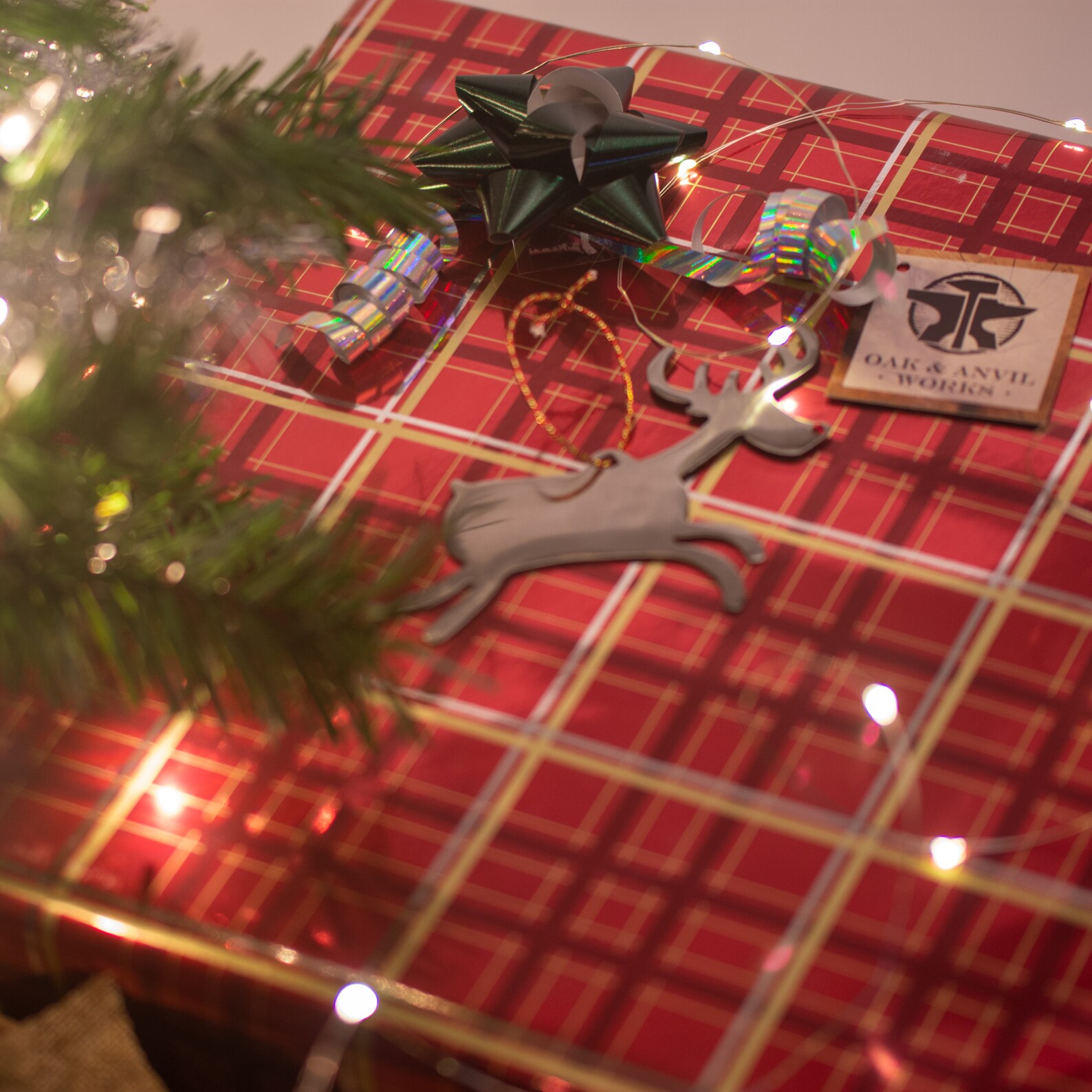 Metal Rudolph the Red Nosed Reindeer Christmas Ornament | Etsy