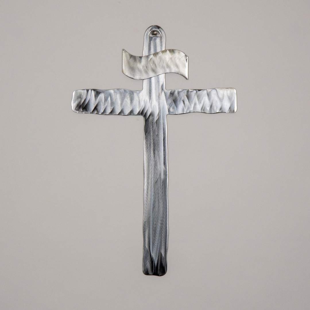 Metal Cross Wallhanging, Steel Cross, INRI Cross, Christian Cross ...