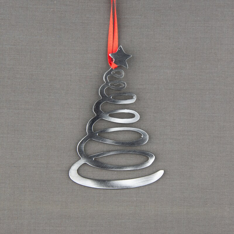 Metal Christmas Ornaments - Etsy