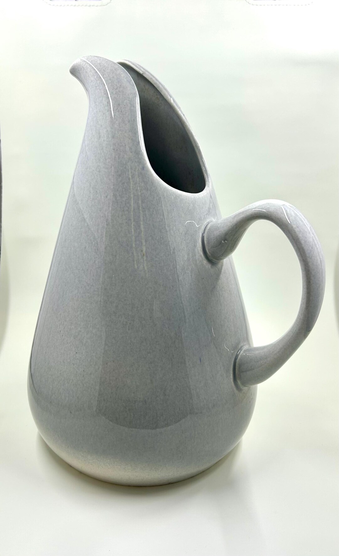 Russel Wright by Steubenville Light Grey Pitcher, Mid Century Modern ...