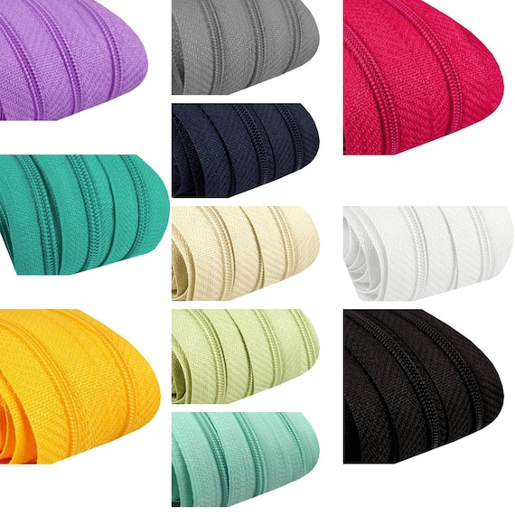 Zipper 3mm by the Meter Zipper by the Meter Zipper by the - Etsy